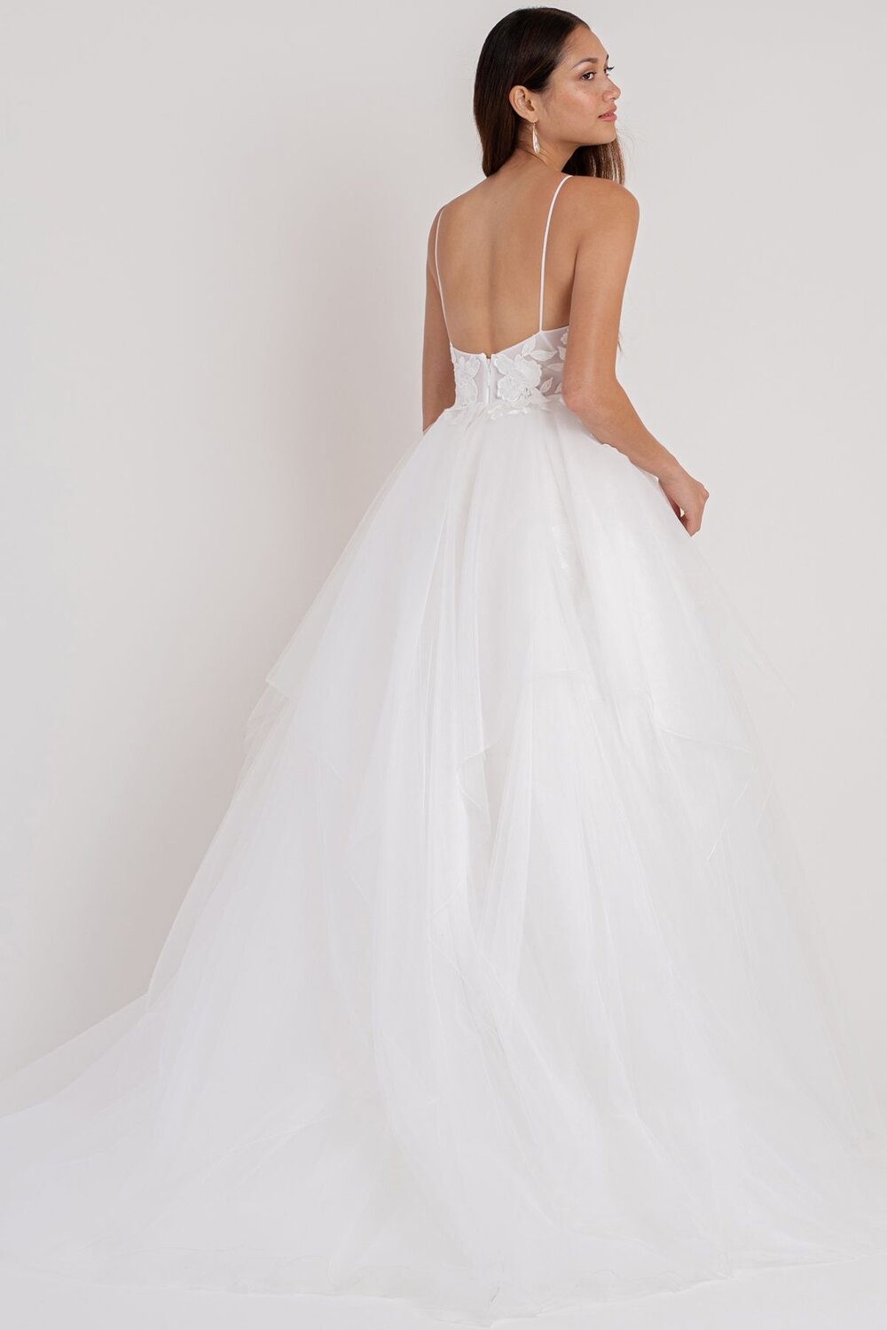 Natalie - White Satin Bridal