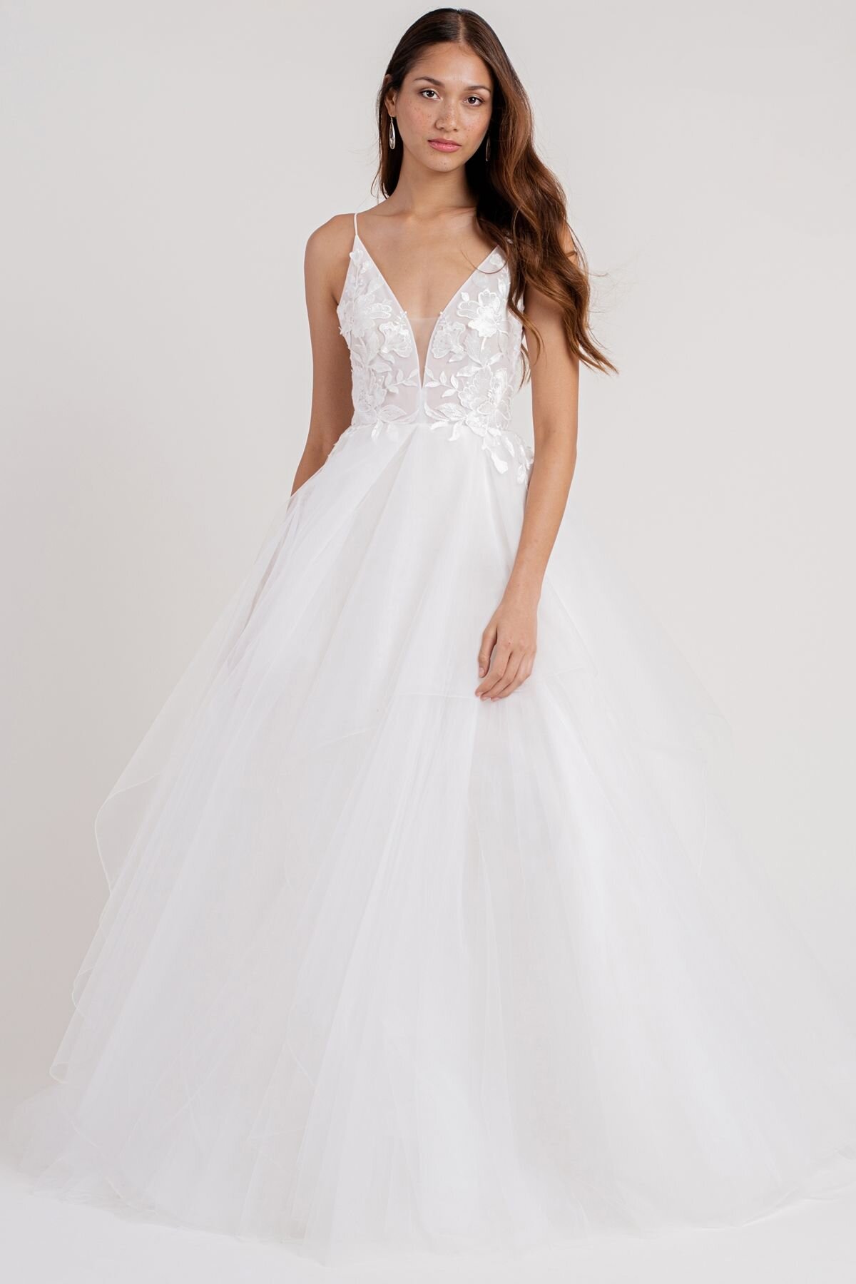 Natalie - White Satin Bridal